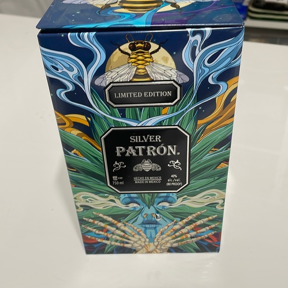 patron | Dining | Limited Edition Silver Patron Metal Container | Poshmark
